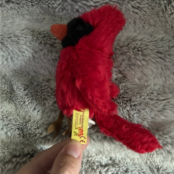 Folkmanis Puppets | Toys | Folkmanis Red Cardinal Bird Finger Puppet ...